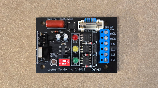RCN3 Remote Control Traffic Signal System | Lights To Go